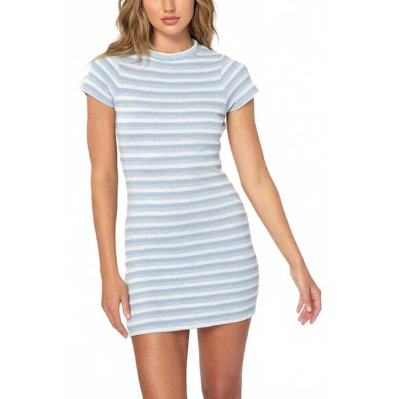 O'Neill | Dresses | New Oneill Zachely Stripe Mini Dress In Sky | Poshmark